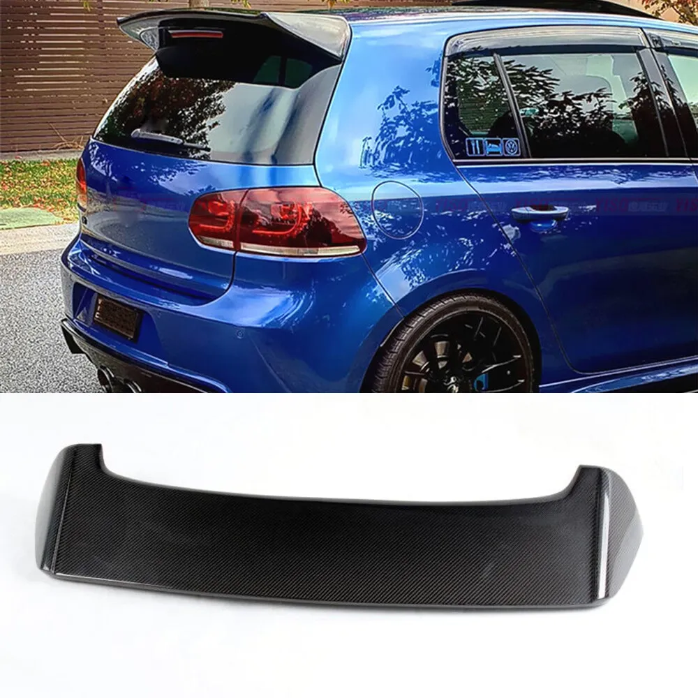 Carbon Fiber Look Rear Roof Spoiler Wing for Volkswagen VW Golf VI MK6 ...